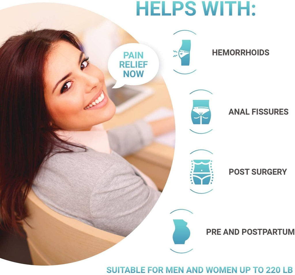 Medipaq® Bounce Back Memory Foam Donut Ring Cushion – OrthoCushion