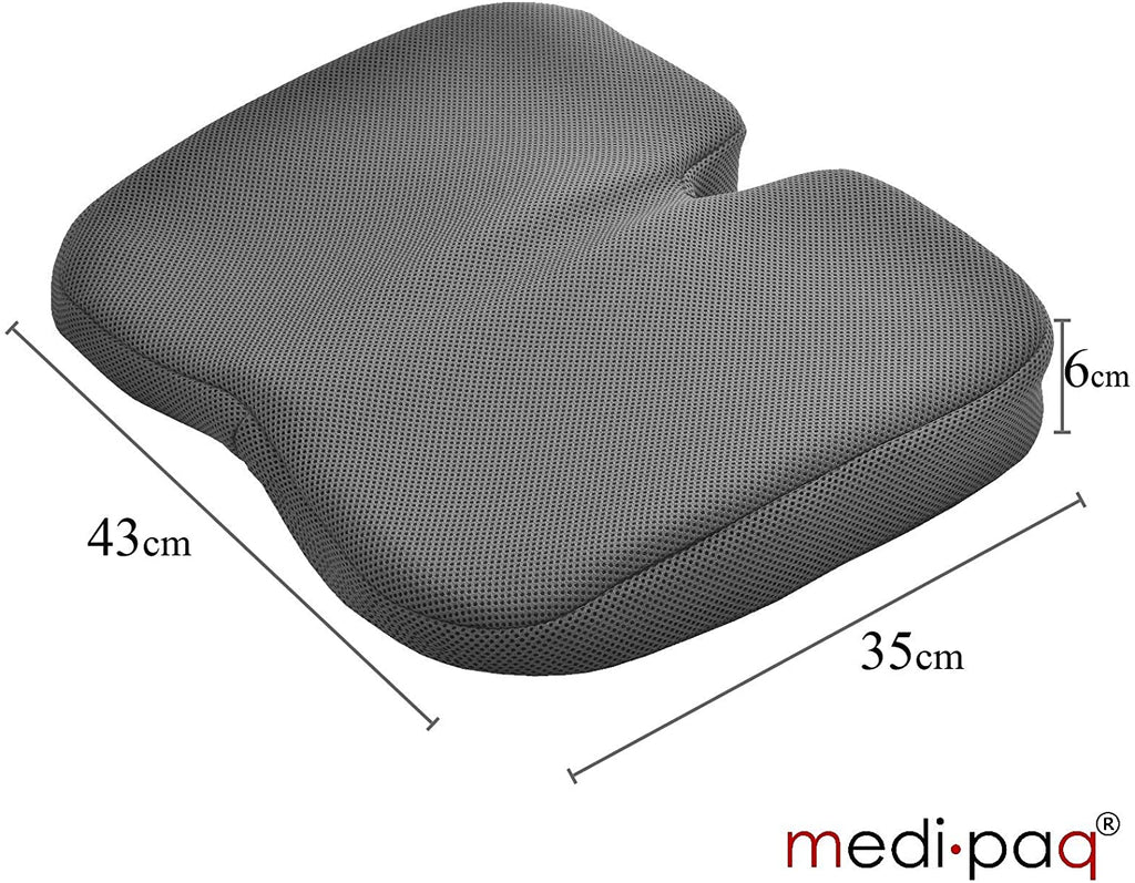Medipaq® Premium Contoured Coccyx Support Wedge Cushion – OrthoCushion
